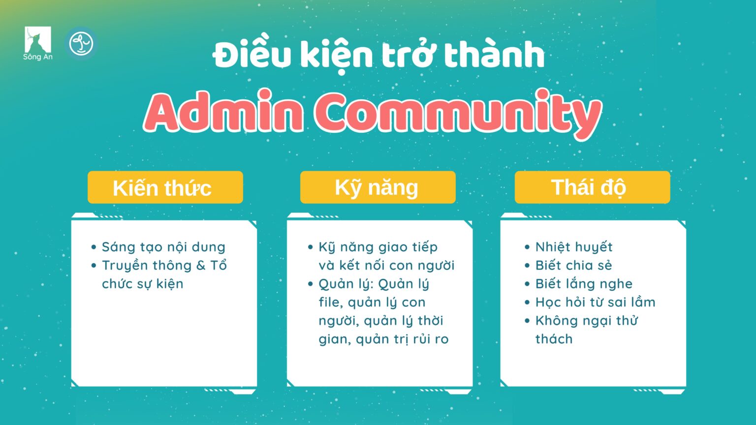 Admin Community - Nguyễn Đình Thiên Phúc – Hướng nghiệp Sông An
